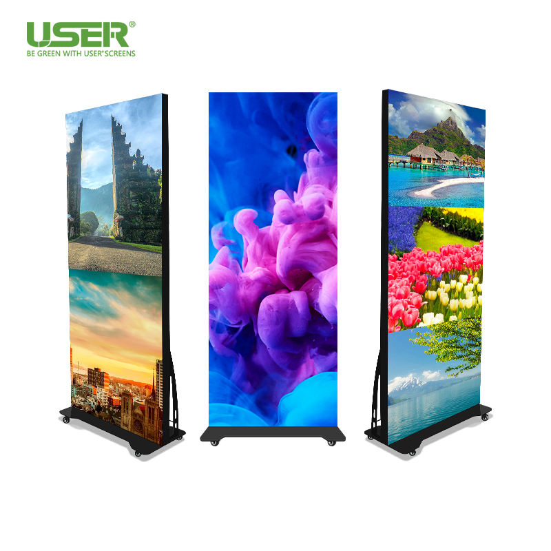 USER Newly Launch Customizable Indoor P2.5 Foldable LED Display Digital ...