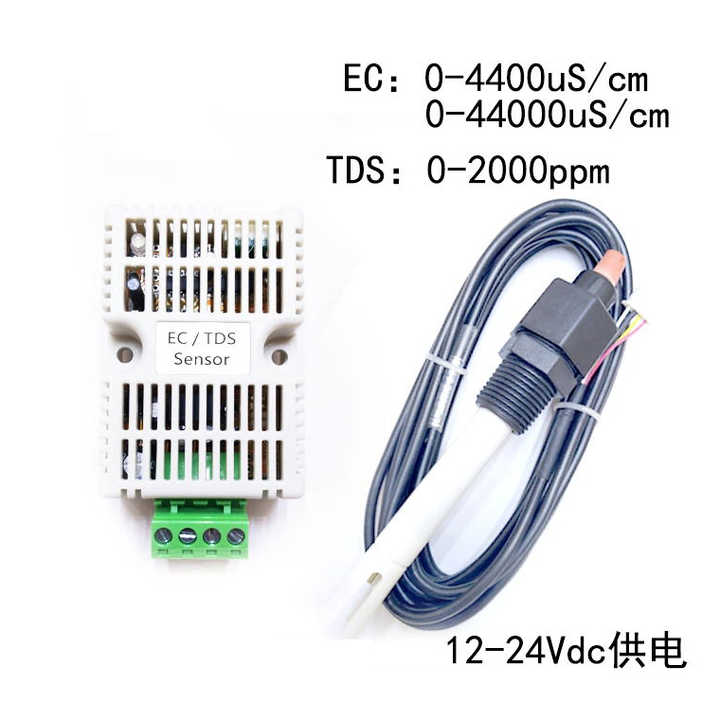 Isolated TDS module EC meter EC detector EC transmitter 485 signal 0-5V ...
