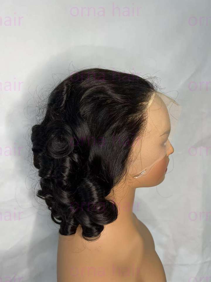 Cheap Price Full Density Full Frontal Lace Fashion Loose Wave Human ...
