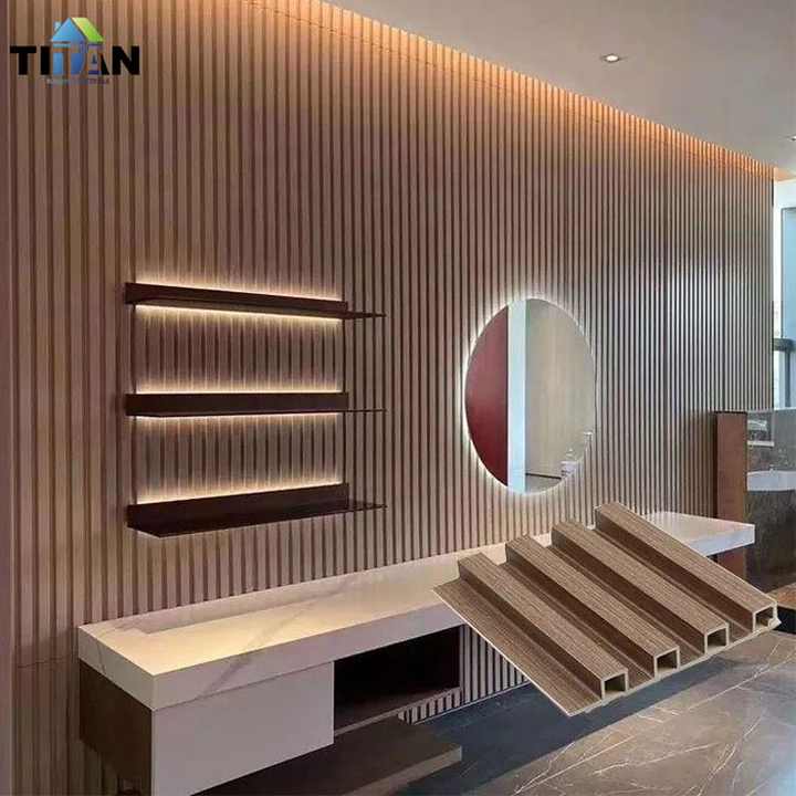 WPC Wood Composite Fluted Louvre - Decorative Wall Panels