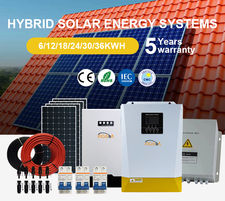 Off Grid 6000w Split Phase Solar Power System With Inverter,Solar Panel ...