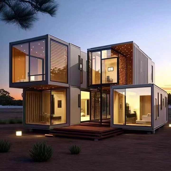 SKYLINE 20ft 40ft Modular Container House Modified Shipping Container ...