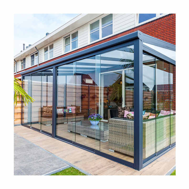 4x4m Aluminium Louvre Waterproof House - Custom Arches