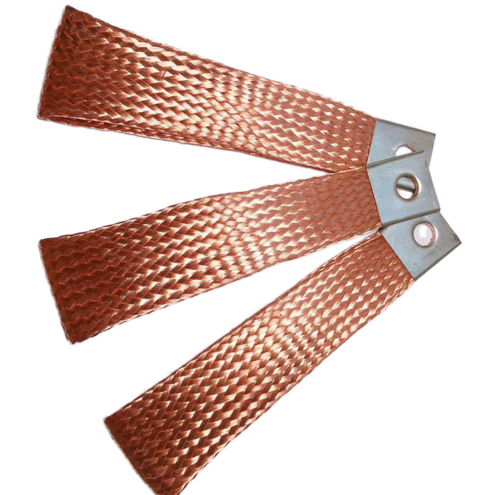 High Strength Copper Braided Tape Flexible Connection Braided Copper ...