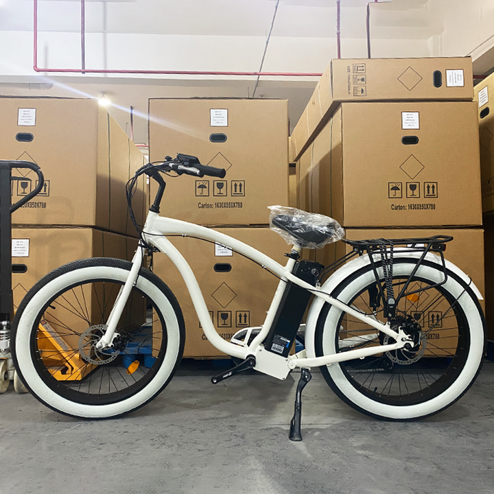 Ristar 2022 Tandem Beach Cruiser Bike - 350 Watt Electric