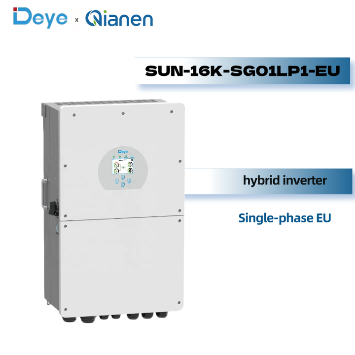 Deye 16KW Single Phase Hybrid Solar Inverter SUN-16K-SG01LP1-EU for ...