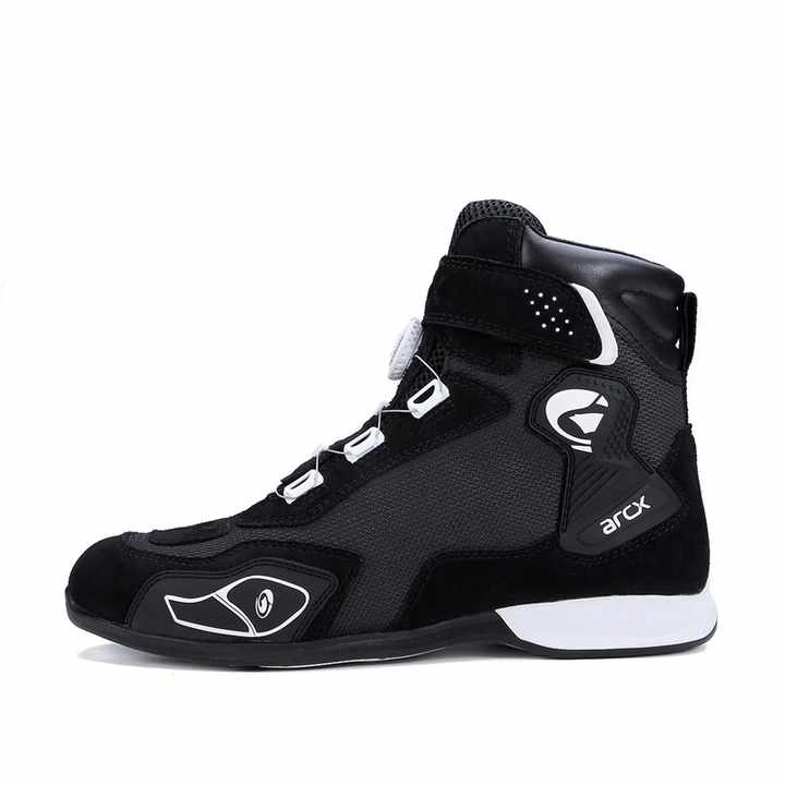 ARCX Riding Shoes - Durable, Suede Leather Motorcycle Boots