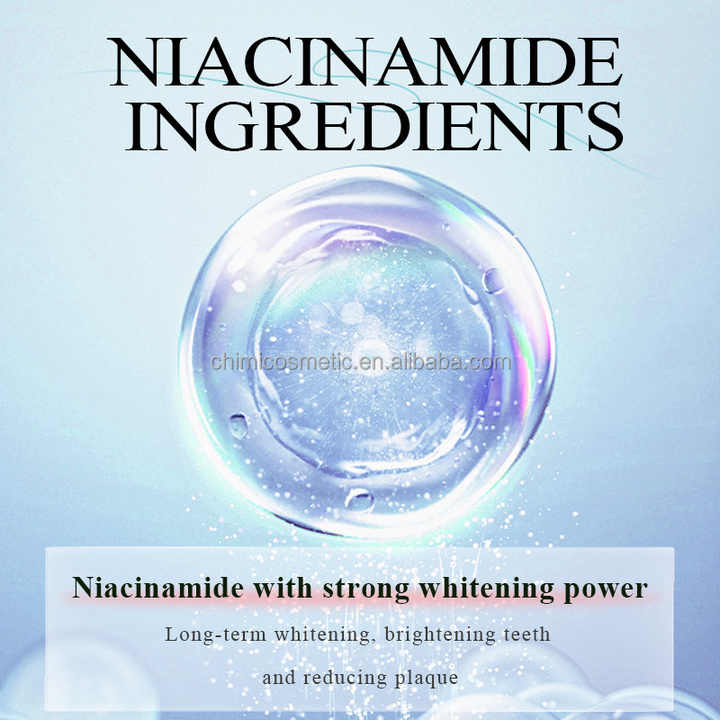 Nicotinamide Toothpaste Teeth Whitening OEM Whitening Toothpaste for ...