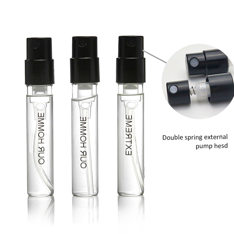 Small Size Big Impact Glass Perfume Sample Vial with Pump Sprayer ...