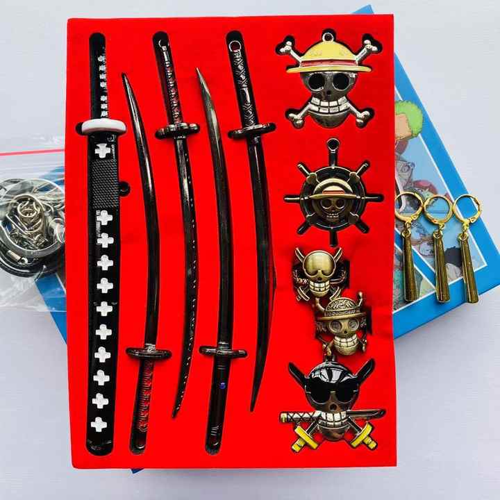 Luffy Weapon & Zoro Accessories - High Quality Cosplay Models