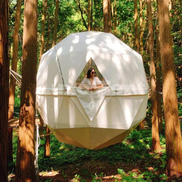 Glamping Swing Tensil Tree Hanging Tent - Durable & Stylish