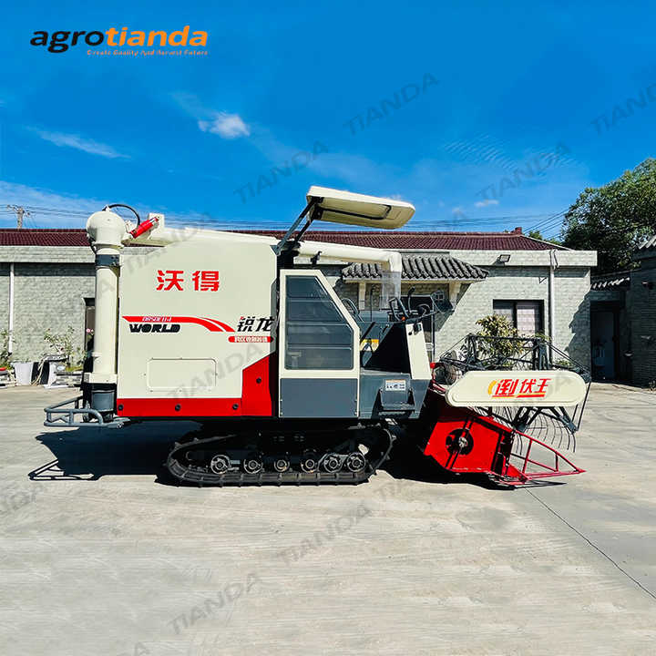 Second Hand FM World Combine Harvester for Sale - High Efficiency