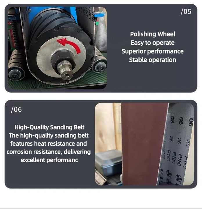 Flat Smart Grinding and Deburr Slag Removal Sanding Polishing Machine ...