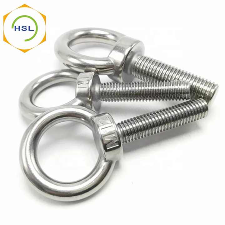 HSL Stainless Steel Hex Bolt DIN444 DIN580 Eye Hook INCONEL 601 INCOLOY ...