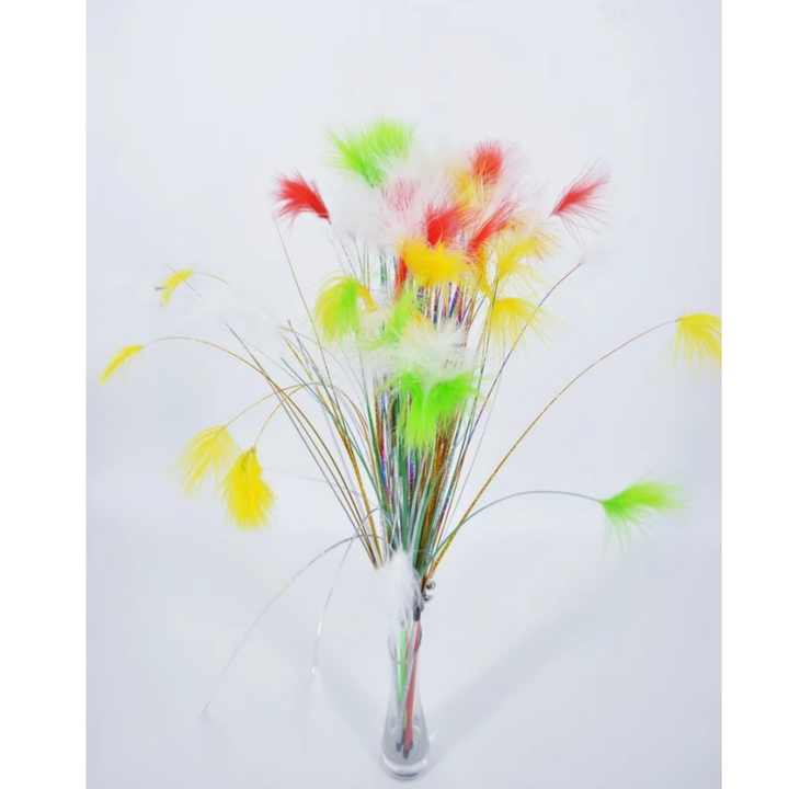 Shop Our Free Sample Yellow Feather 60 CM 51 G Sex Toy