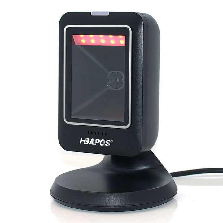 High Speed QR Code Desktop Reader - 2D Wired Barcode Scanner