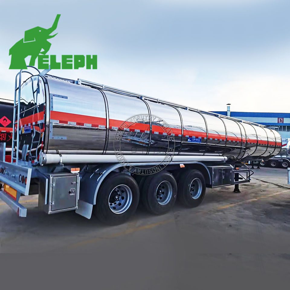 36000 Litres Fuel Tanker Semi Trailer 3 Axle Diesel Tanker Semi Trailer ...