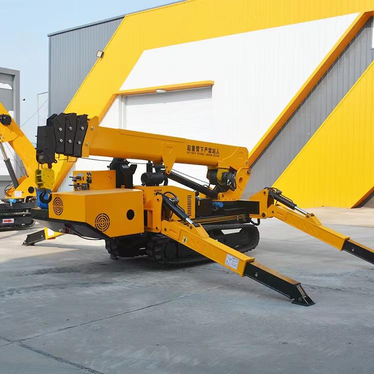 Reliable Working Crawler Structure Big Boom Industrial Spider Crane ...