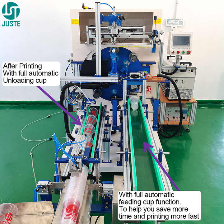 Custom Jumbo Automatique Screen Printing Machine - Single Color