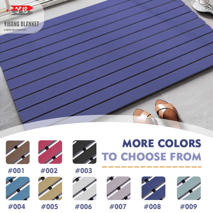 Best-Selling Customizable Modern Style Purple Anti-Slip Door Mats High ...