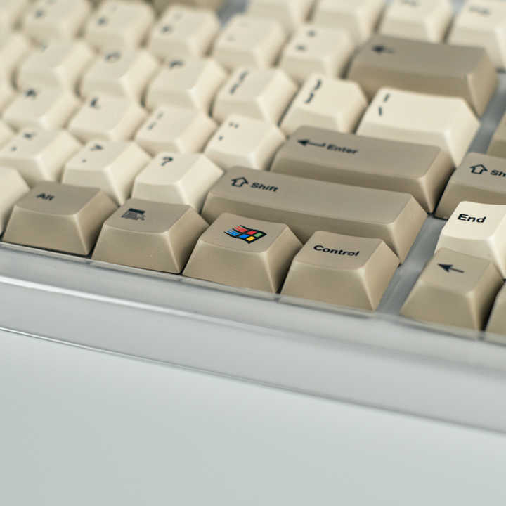 Custom Retro DIY 133 Keys Keycap - PBT Thermal Sublimation