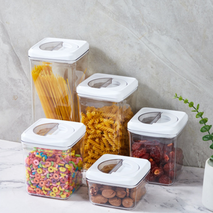 Kitchen Storage Sealed Container Food Grade Moisture-Proof Snack ...