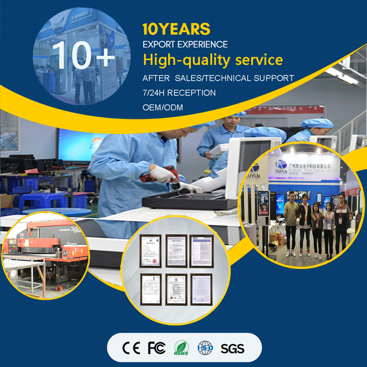 OEM Factory Custom 24 Inch 4G Smart Indoor Lcd Self Order Kiosk Fast ...