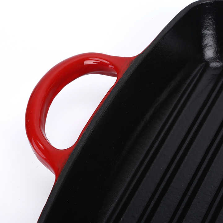 Multi Enamel Cookware Cast Iron Grill Pan| Alibaba.com