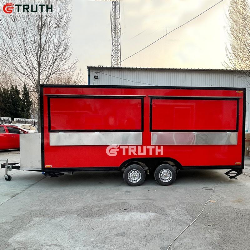Custom Mobile Freezer Vending Carts - Fast Food Solutions