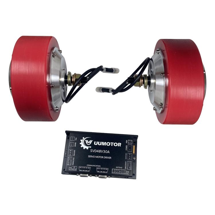 remote control RC 60A 24-48V FOC RS48V CAN dual encoder servo motor ...