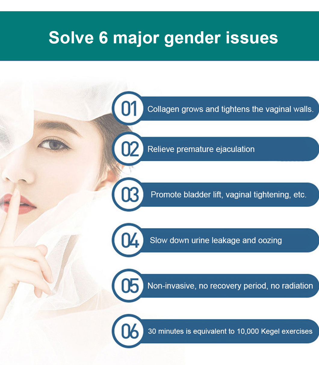 Portable Tuosite Pelvic Floor Muscle Repair Machine For Women 2023 EMS ...