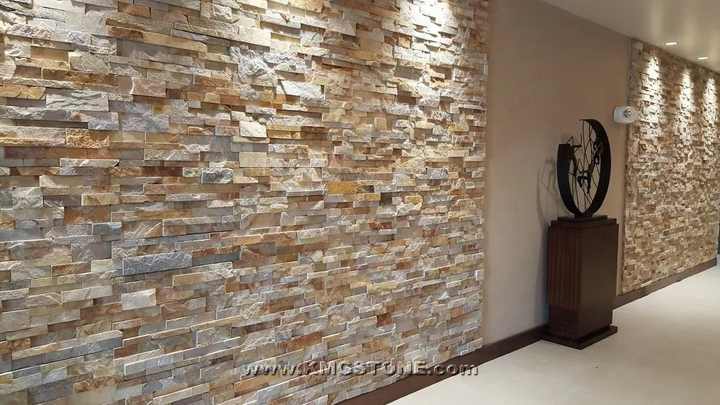 Exterior Wall Veneer Slate Stone Panels - Durable & Stylish