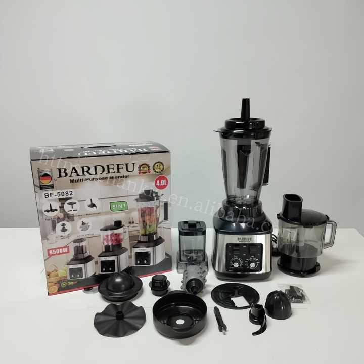 High-Performance 4L Electric Portable Blender Variable Speed Push ...