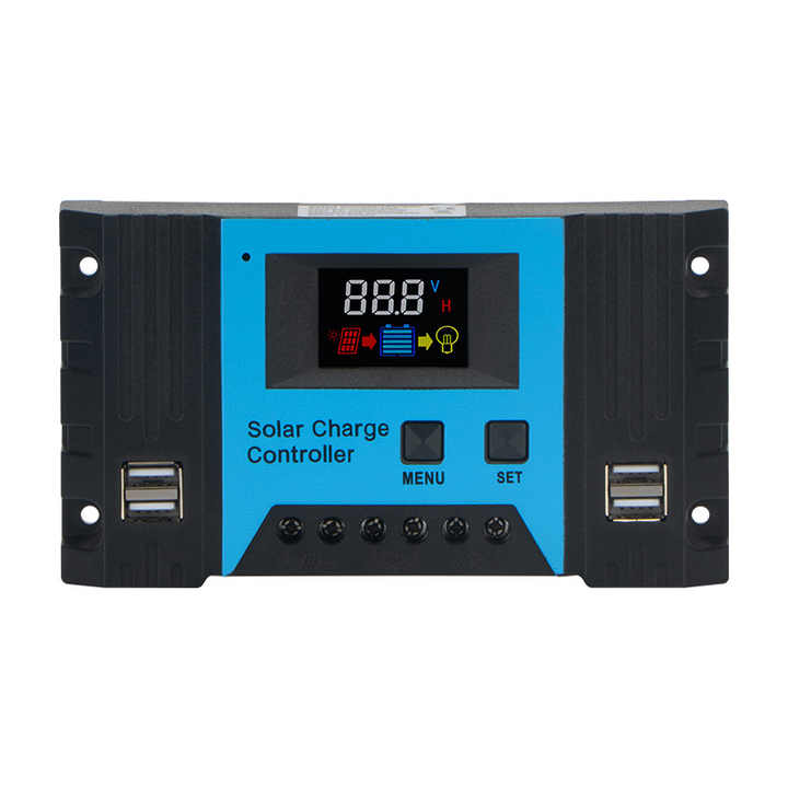 GCSOAR 20A Manual PWM Solar Charge Controller for Urban Areas & Tall Buildings Optimal for ...