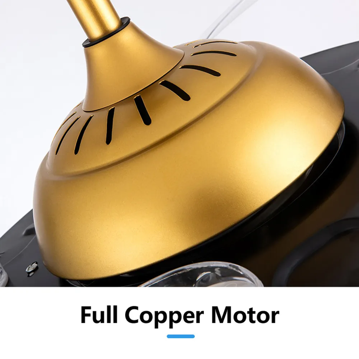 Celling Fan Home Decorative Modern Dc Bldc Led Light Remote Control ...