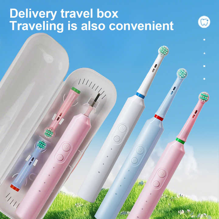 Rotating Sonic Toothbrush Electric Children Tooth Brush Carton Kids ...