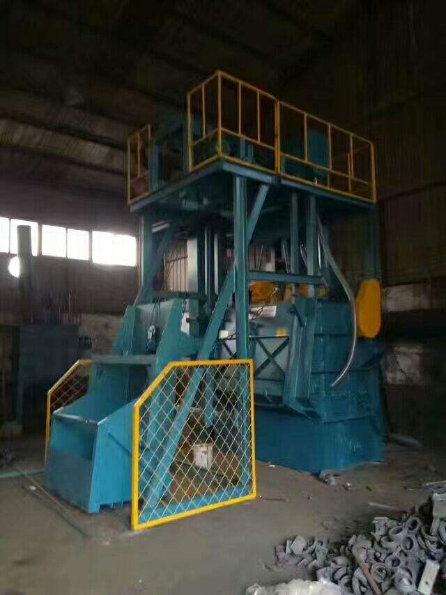 Concrete Shot Blasting Machine Automatic Roller Conveyor Shot Blasting ...