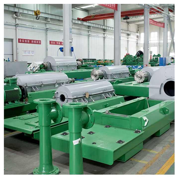 Industrial Horizontal Decanter Centrifuge Equipment with Motor for ...