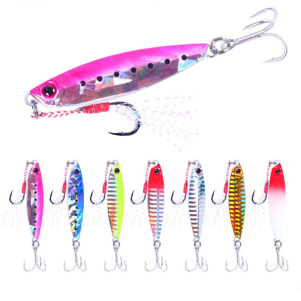 Japanese Design 10g-40g DUO Iron Plate Sinking Lead Fishing Lure Metal ...