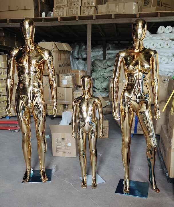 Shop Our Boutique Collection of Chrome Gold Silver Mannequins