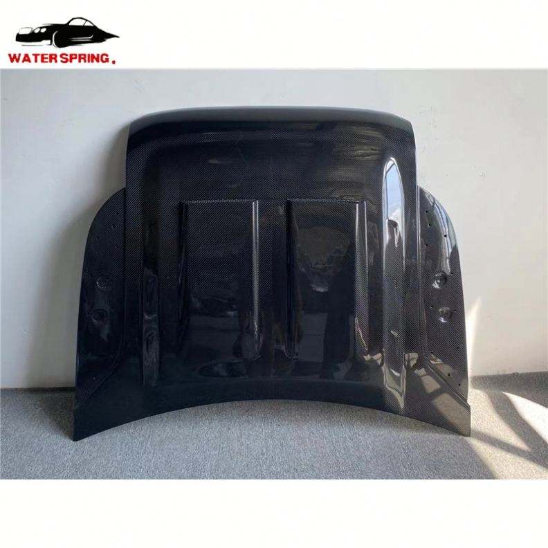 Real Carbon Dry Carbon Hood for Land Rover Defender 90 110 130 Engine ...