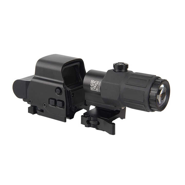 LUGER 558 Red Dot & G33 Multiplier - Waterproof Holographic Sight for ...