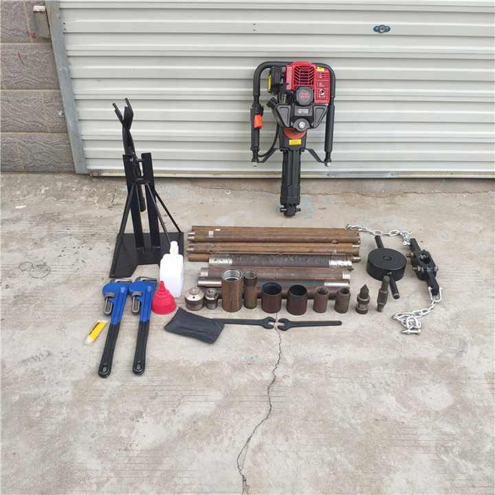QT-2S Impact Earth Extraction Drilling Rig - High Efficiency