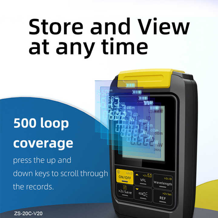 Signal Fire ZS-20C-V20 Optical Power Meter - FTTH Tool Kit