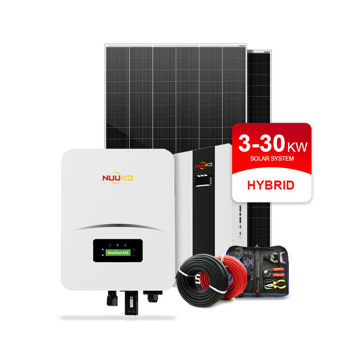 Hybrid 30Kw 40Kw 50Kw Solar Energy Storage System Complete Home Off ...