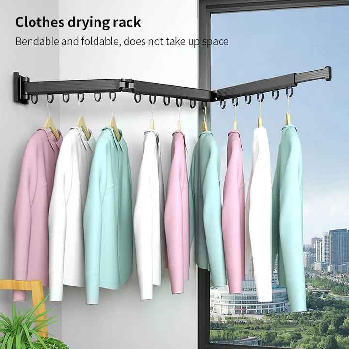 High Quality Wall Mounted Folding Towel Drying Rack