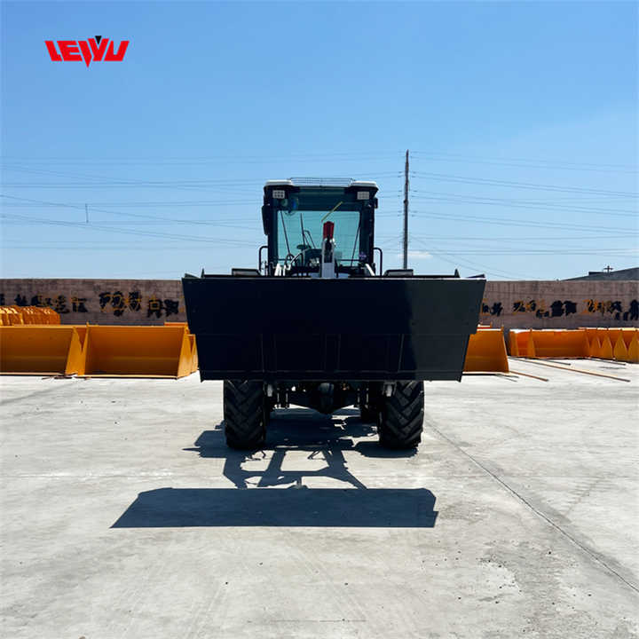 4WD Heavy Duty Telescopic Loader 2.1ton Mini Telescopic Boom Wheel ...