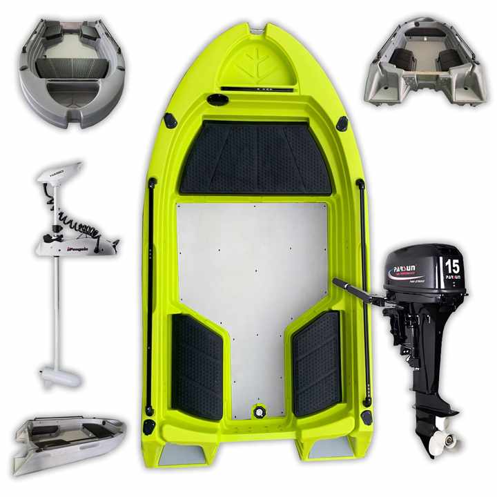 3m Fishing Deep V Bottom Rotomolded Plastic Boats Kayak Skiff