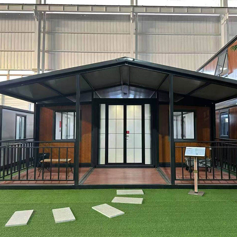 Two Story Expandable Steel Sandwich Panel Container Home 2 Bedrooms ...