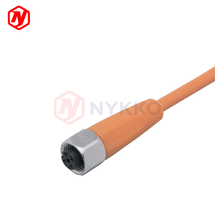 Genuine Ifm EVT064 a 5-Pin Angled M12 Cable for Tight Spaces Requiring ...